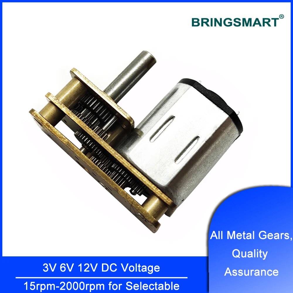 Двигатель постоянного тока BRINGSMART JGA1024-N20, 6В, 150rpm