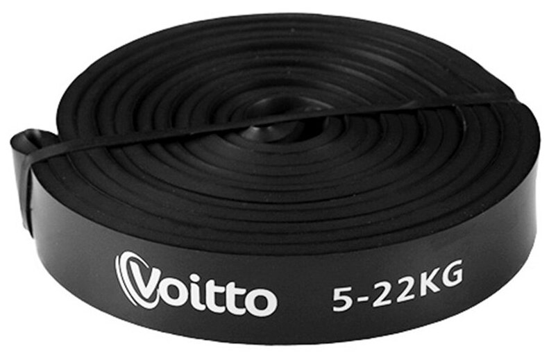 Резиновая петля Voitto (5-22 кг), черная