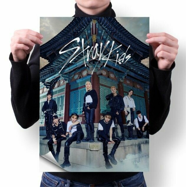 Плакат А4 принт Страй Стрей Кидс, Stray Kids - 0006