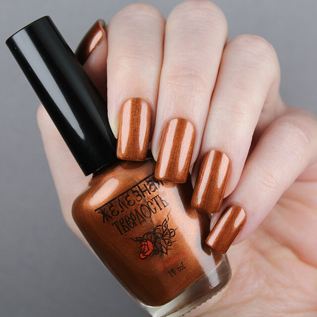 Железная твердость by El Corazon лечебный лак для ногтей №418/284 14 мл