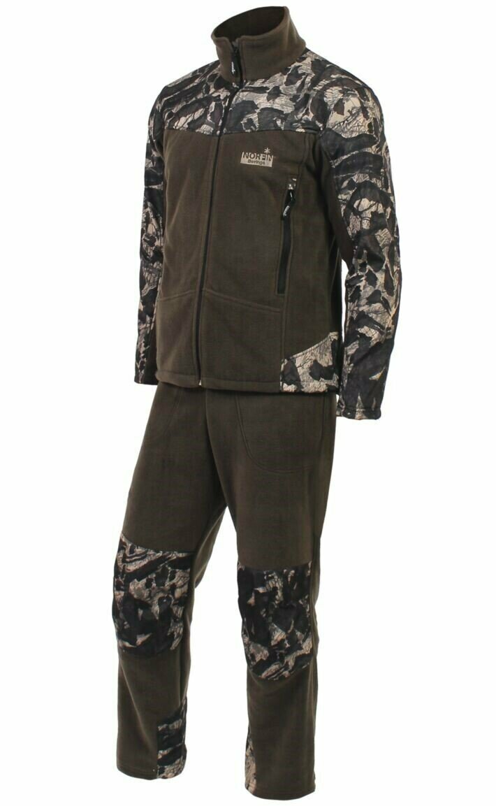 Костюм флисовый Norfin BERINGS CAMO GREEN р. XL (370004-XL)