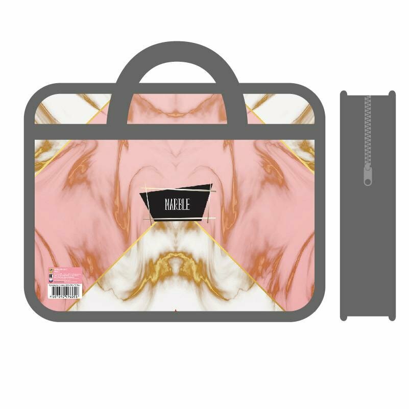 Пчелка (канцтовары) Папка детская "Marble", 330x260x75 мм