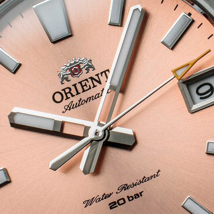 Наручные часы ORIENT Diver, серебряный, коричневый, оранжевый — фото 1