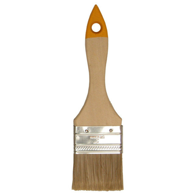 KORVUS Кисть плоская смешанная щетина 50 мм для акриловой росписи миниатюр арт.0102020