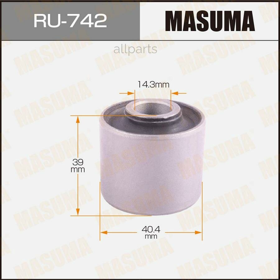 MASUMA RU-742 сайлентблок амортизатора нижн!\ Toyota 4 Runner RZN18/VZN18 95-02