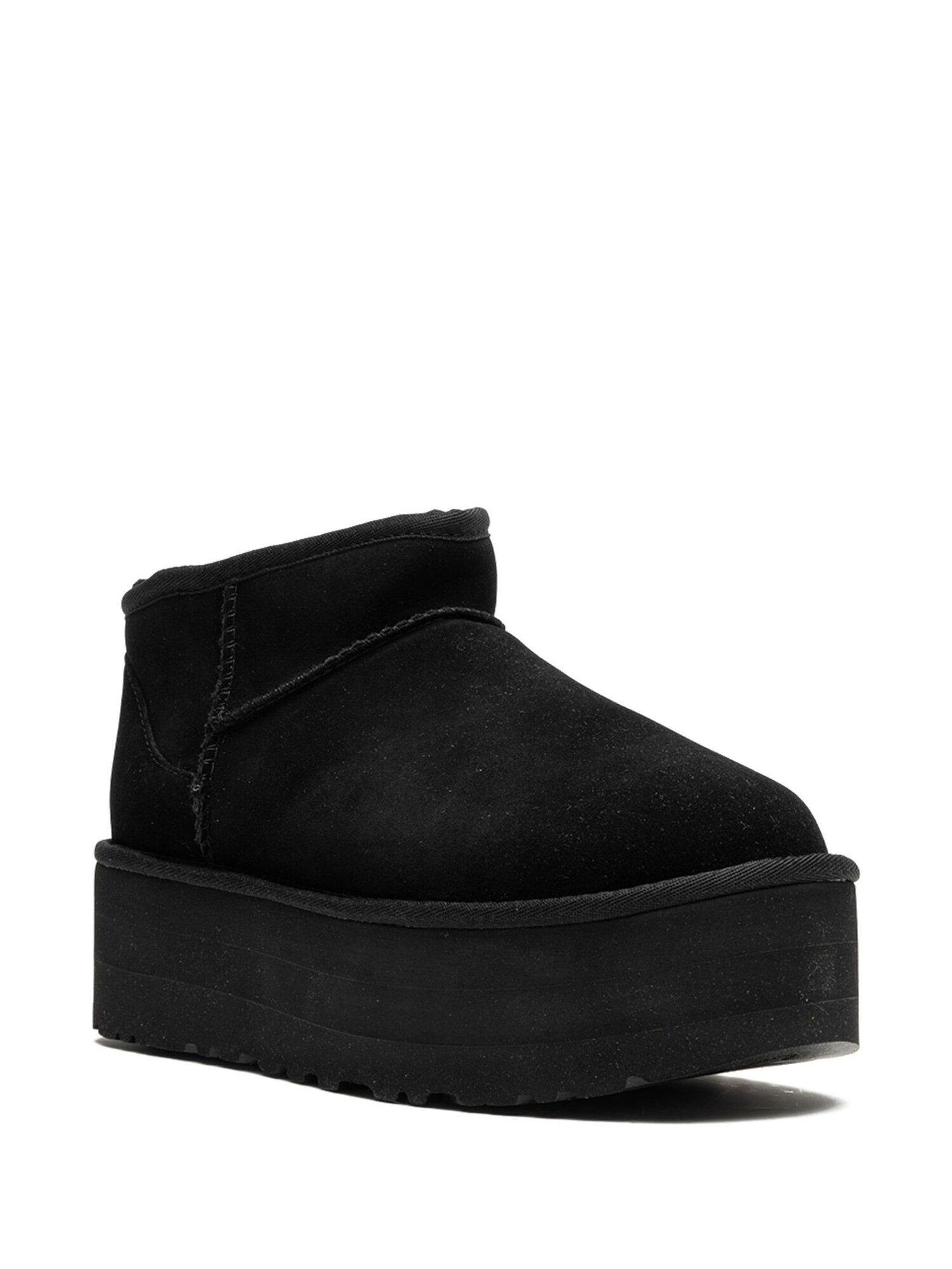Ботинки UGG Classic Ultra Mini, размер 11 US, черный — фото 1
