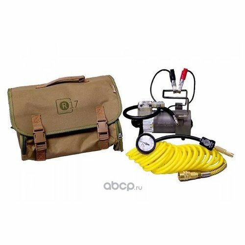 Компрессор автомобильный 55л/мин. 12атм. 18А 12V на клеммы АКБ (сумка) BERKUT Berkut berkutr17