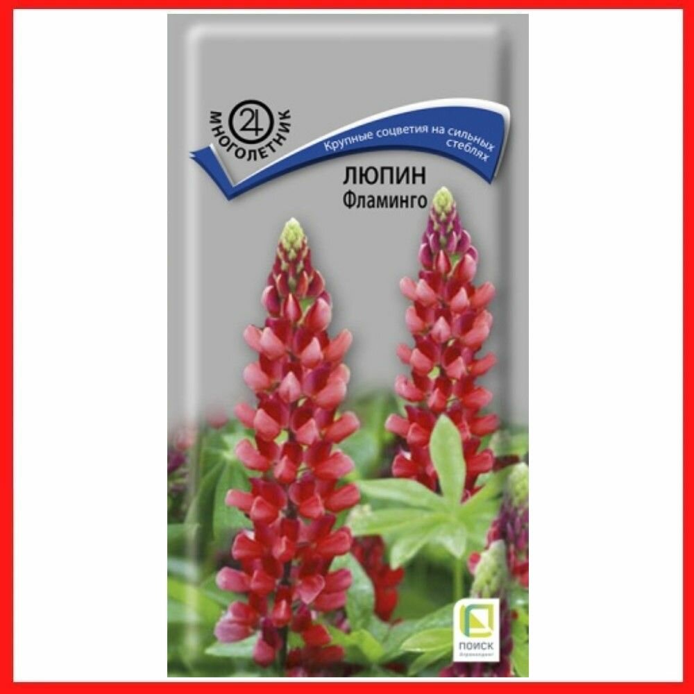 Семена Люпин Фламинго декор. 1г Мн 100см (Поиск)
