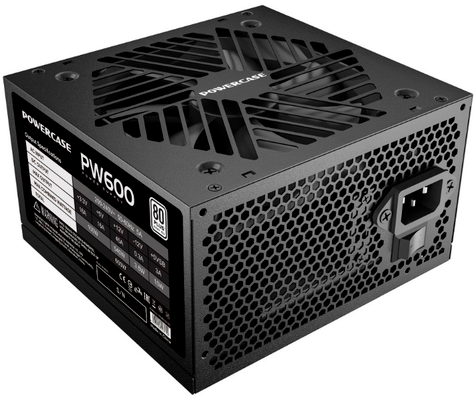 Блок питания Powercase 600 Вт PW600 PS- -DC, оригинал, гарантия 1 год