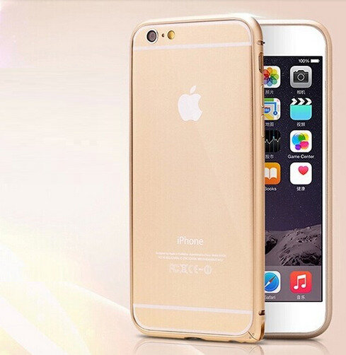 Алюминиевый бампер premium для iPhone 6 Plus/iPhone 6s Plus (дисплей 5.5) , золотой