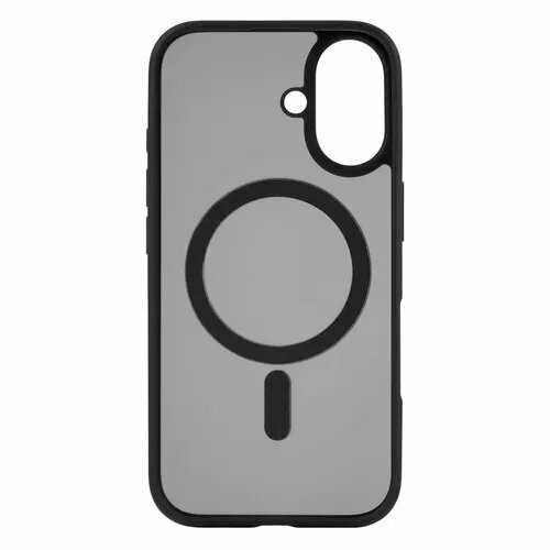 Чехол (клип-кейс) UBEAR Cloud, для Apple iPhone 16, противоударный, черный [cs427bl61mt-i24m]