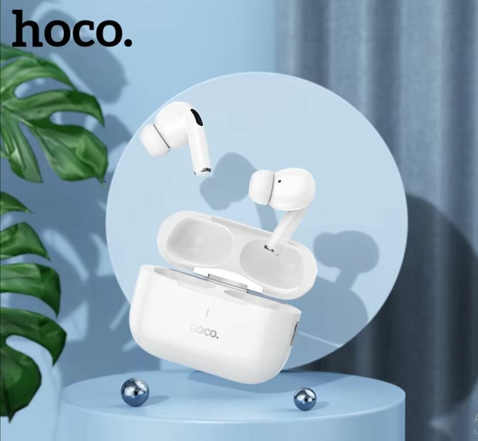Беспроводные наушники HOCO EW59, Lightning, белый.