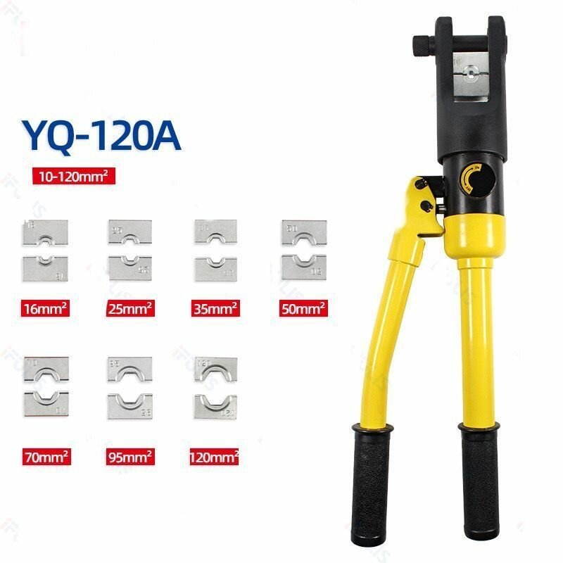 Пресс гидравлический ручной для обжима кабельных наконечников 16-120 мм