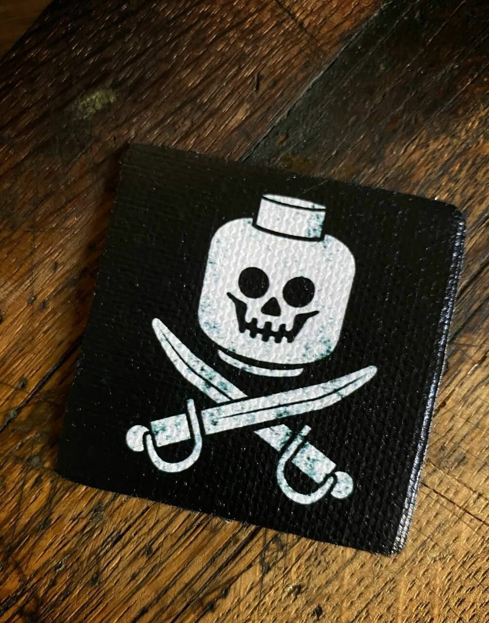 Патч велкро шеврон на липучке EDC ЕДС пират