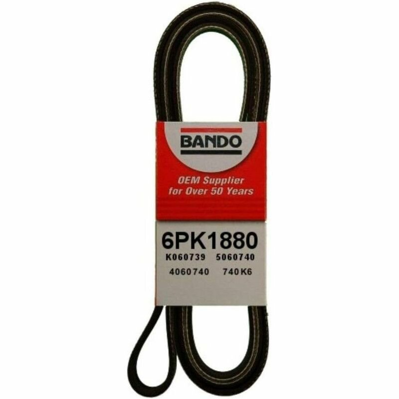 Ремень поликлиновой Bando 6PK1880, для а/м Volkswagen Polo, AUDI A4, OPEL Vectra