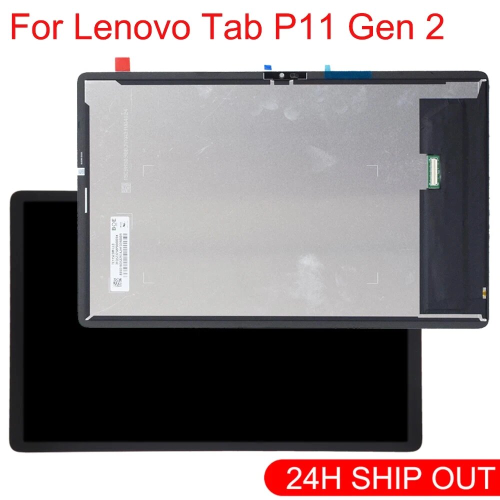 Новый ЖК-дисплей 11,5 дюйма для Lenovo Tab P11 (2-е поколение) 2022 TB350FU TB350XU TB350 с сенсорным экраном и цифровым преобразователем