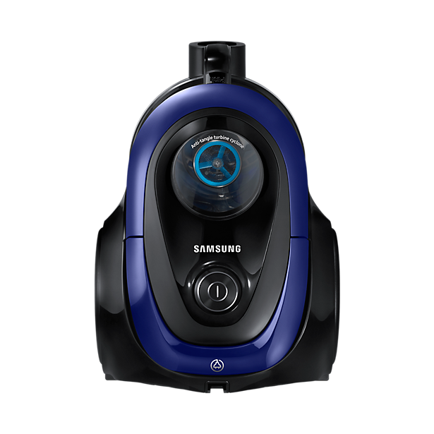 Пылесос SAMSUNG VC18M21B0S2 синий, мощность 1800 Вт, объем пылесборника 1,5 л