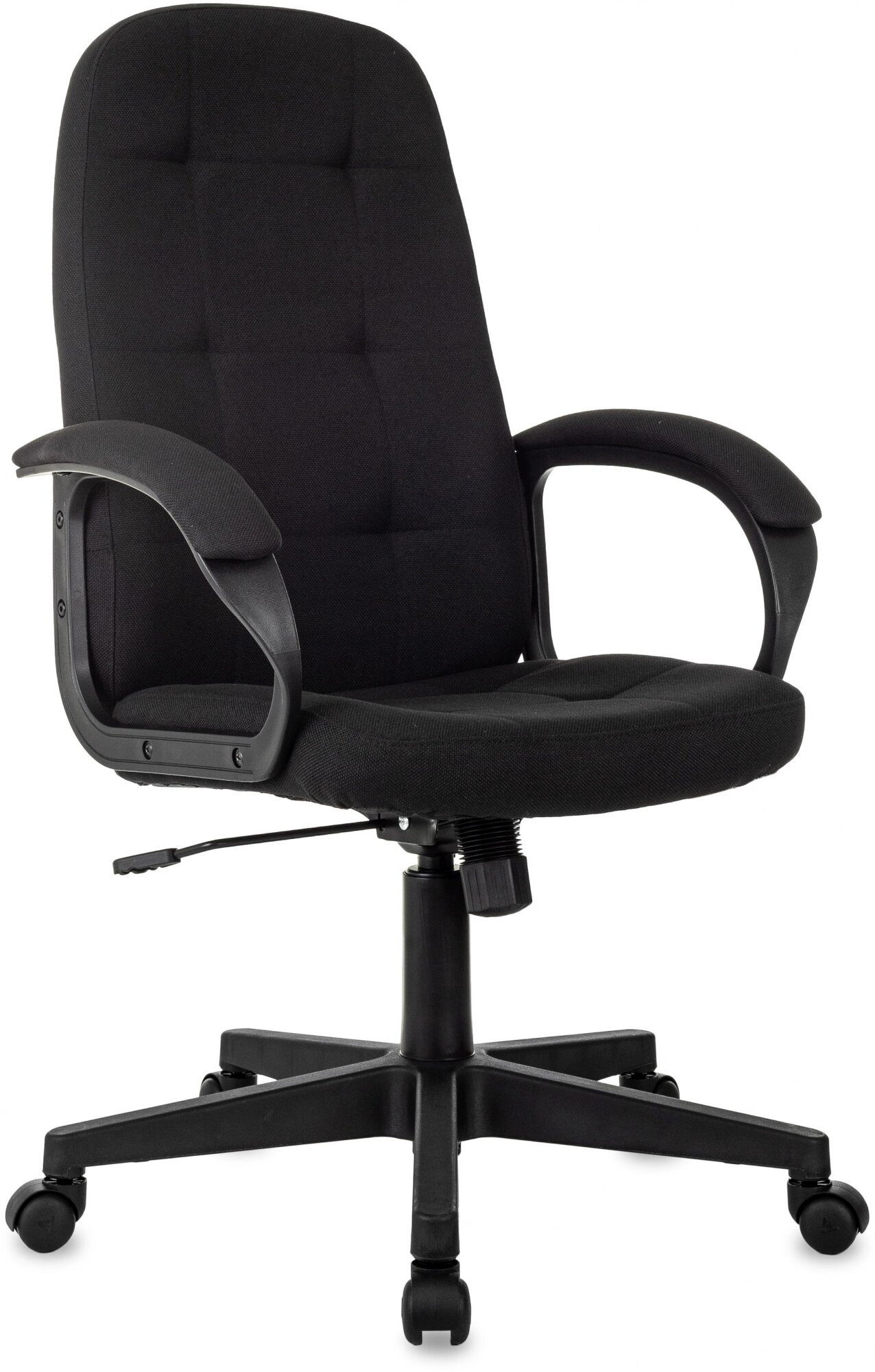 CH 002 3C11 / Кресло руководителя Бюрократ CH 002, на колесиках, ткань, черный (ch 002 3c11)