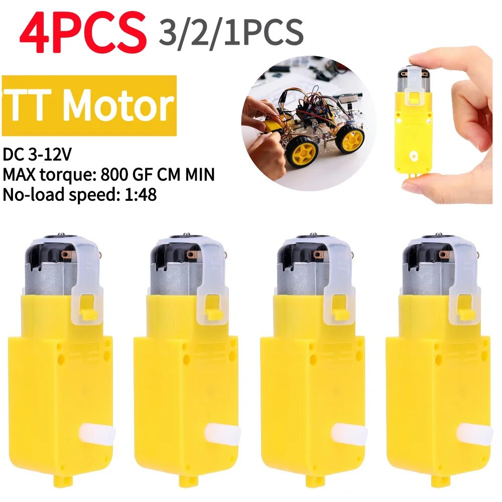 Двигатель alloet TT 3-12В, 2PCS