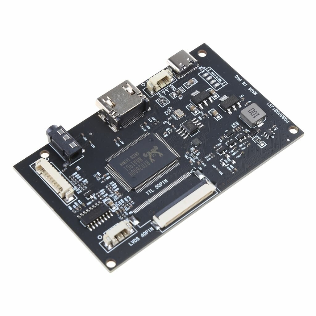 Hdmi + AUdio 40-контактный ЖК-драйвер, плата контроллера, универсальный комплект для панели EJ070NA02, замена 1024x600