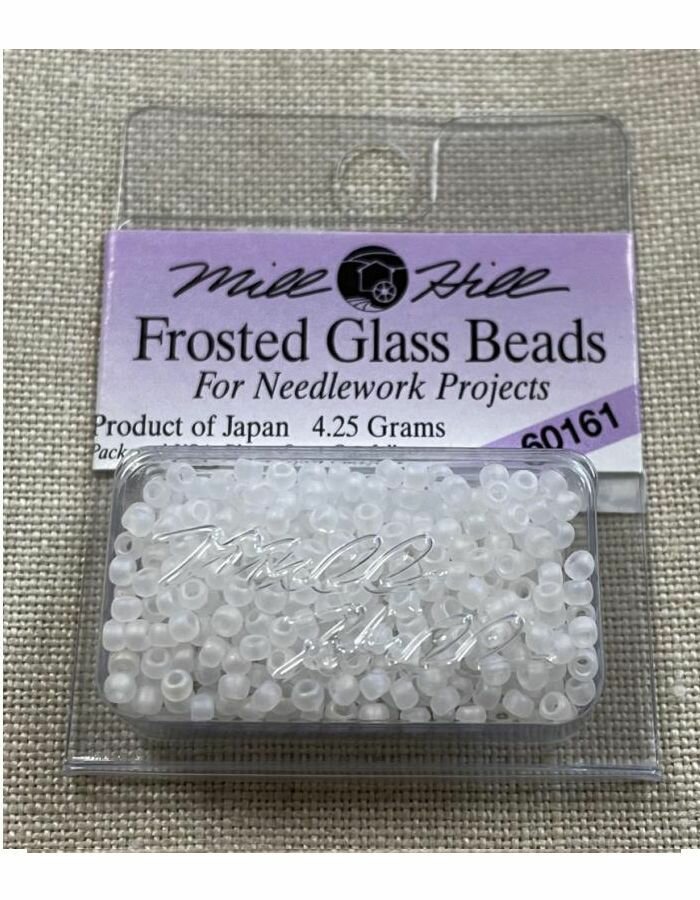 Стеклянный бисер Mill Hill Frosted Glass Seed Beads 4.25 г, цвет: 60161