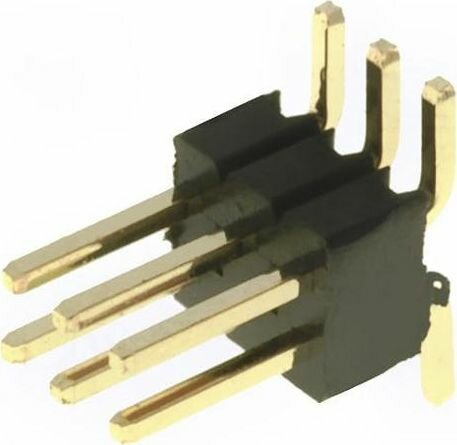 Штыревой разъем CONNFLY DS1031-08-2*3P8BS-4-1 IDC "папа" PIN 6 прямой 1,27мм SMD 2x2 позолота 1 шт