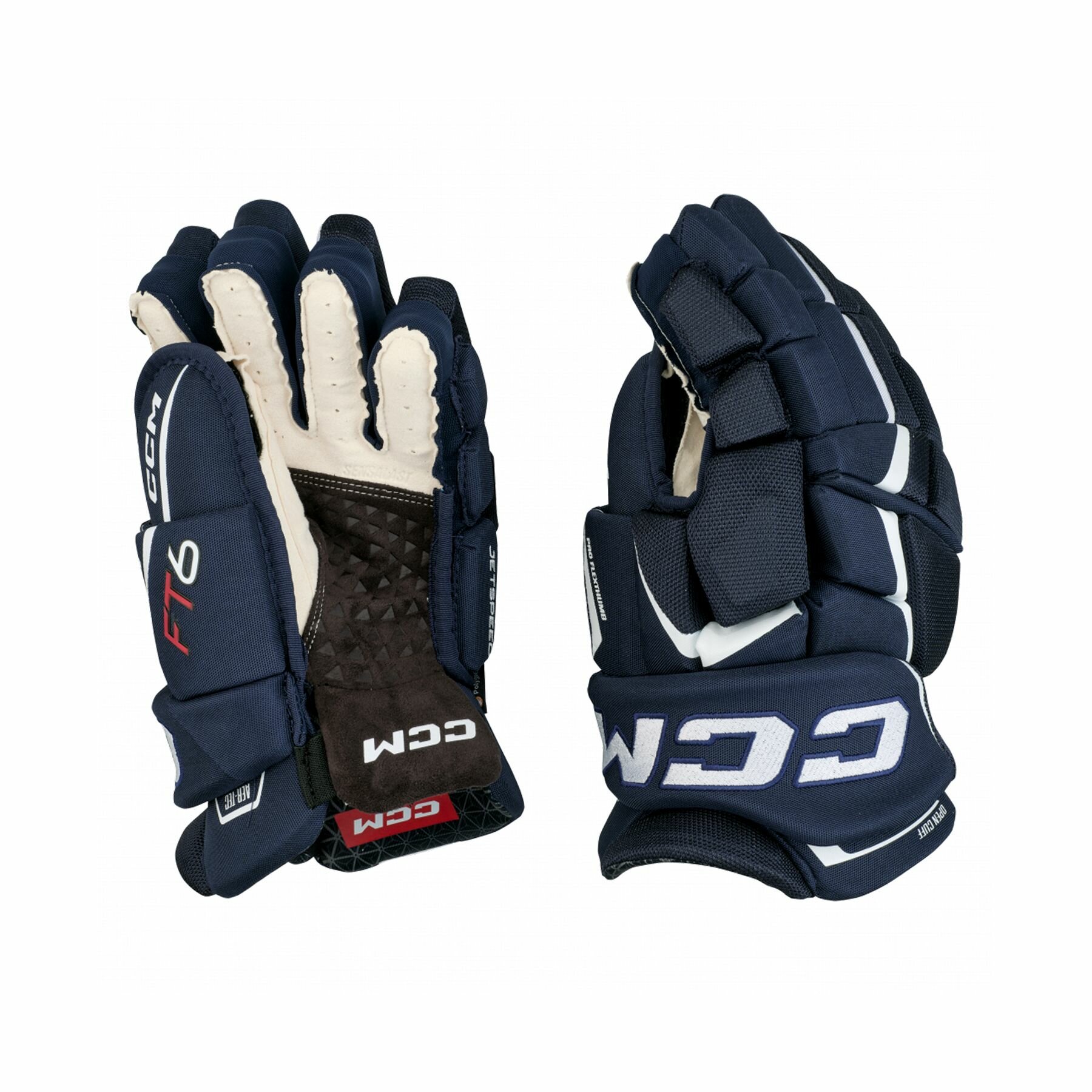 Перчатки игрока дет. HG JETSPEED FT6 JR NV/WH (10)