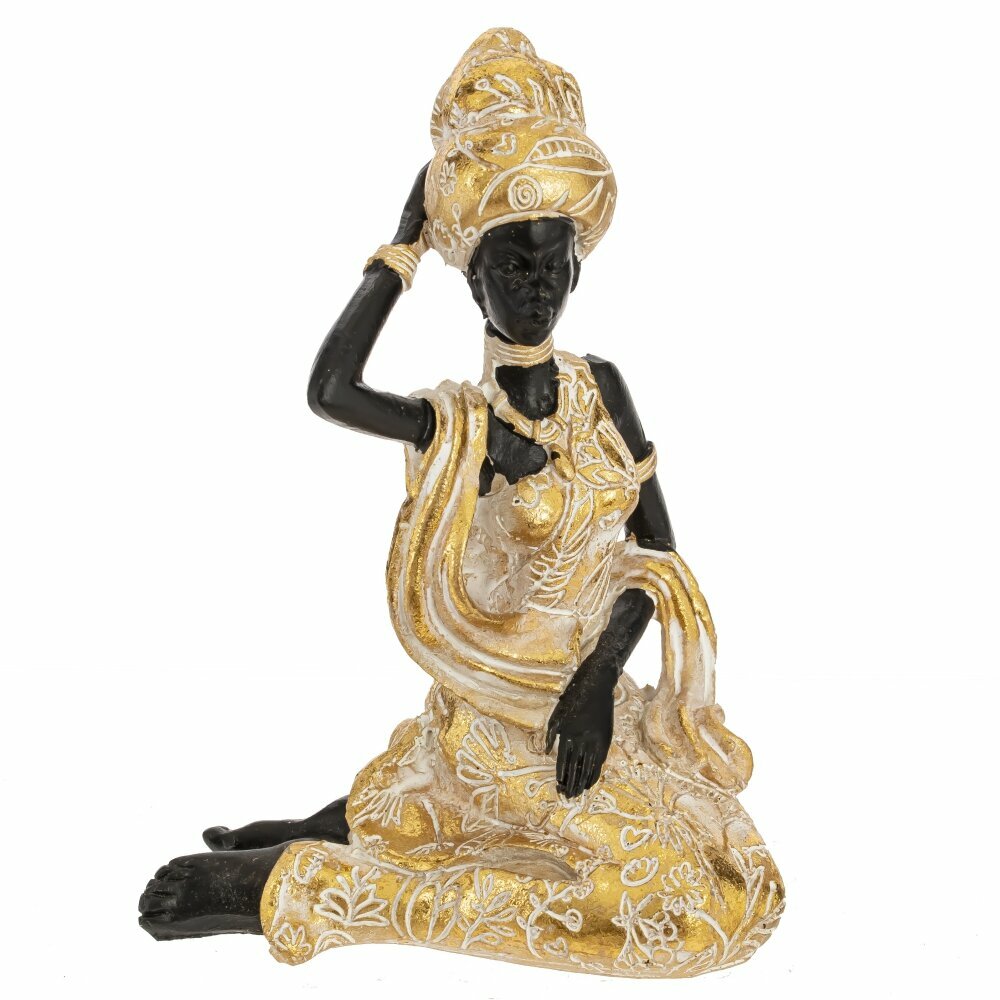 Фигурка декоративная "Африканка", L7,5 W5,5 H10,5 см