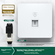 Wanji, Cat6a Network Panel, Blocking Cat6a 10G Network Cable Socket Panel with M...