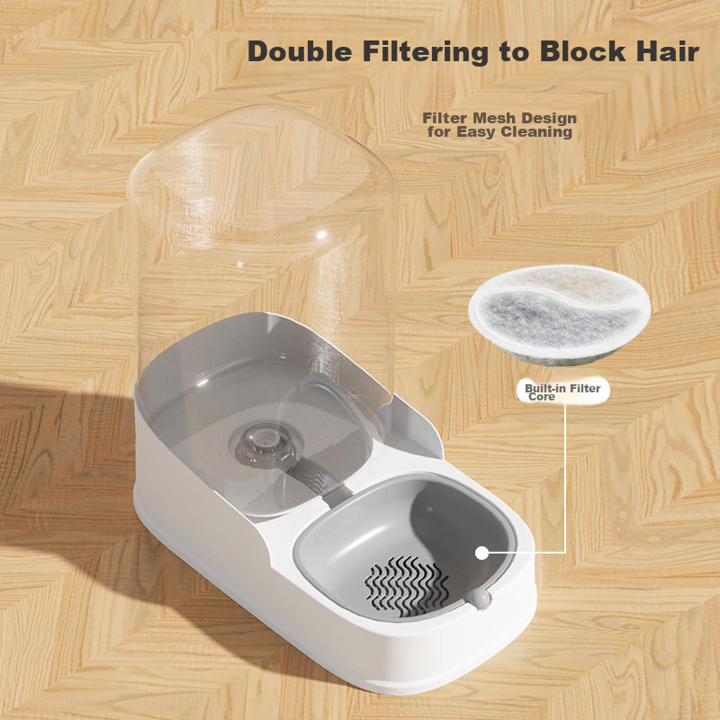 Crazy Pet Owner Automatic Water Dispenser for Cats And Dogs, Self-Feeding Food Dispenser, Cat And Dog Bowls, Pet Feeding And Drinking Accessories