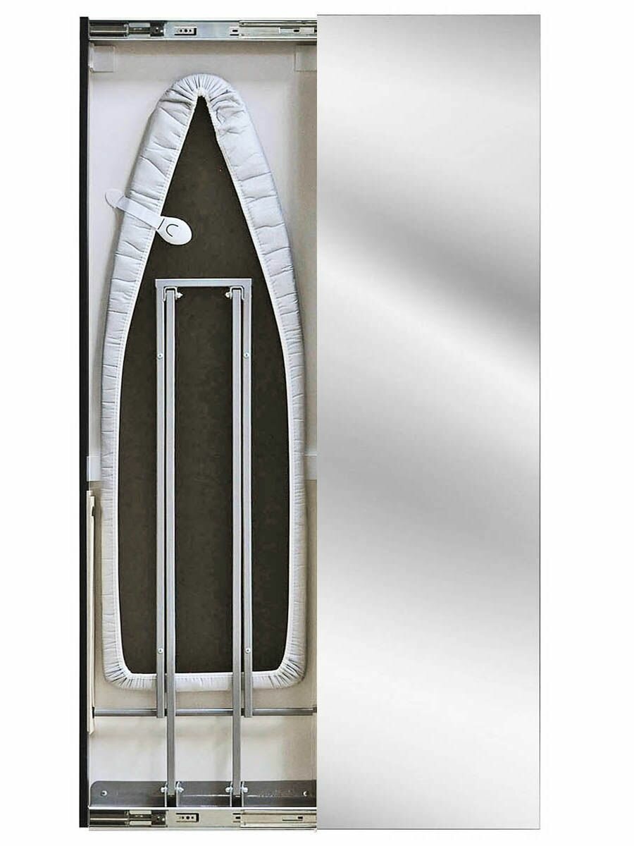 Встроенная гладильная доска Табула L (зеркало), Венге купе право