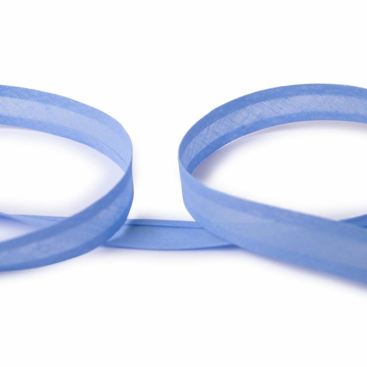 Косая бейка Х/Б "BLITZ" BKE-15C 14 - 15 мм 132 м 1 м №042 голубой