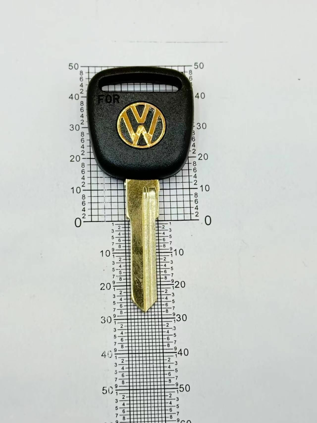 Заготовка ключа Фольксваген (Volkswagen) C-081 10шт.