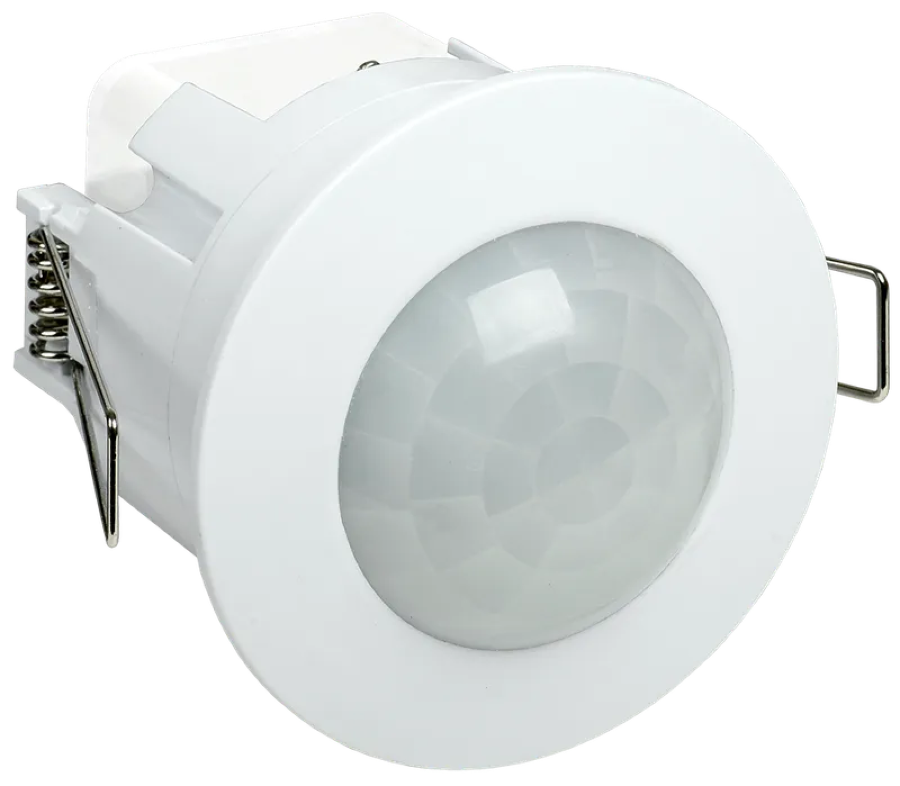 Датчик движения инфракрасный IEK / ИЭК ДД-201, IP20 230В 1200Вт 6м 360°, белый, LDD11-201-1200-001 / электроника