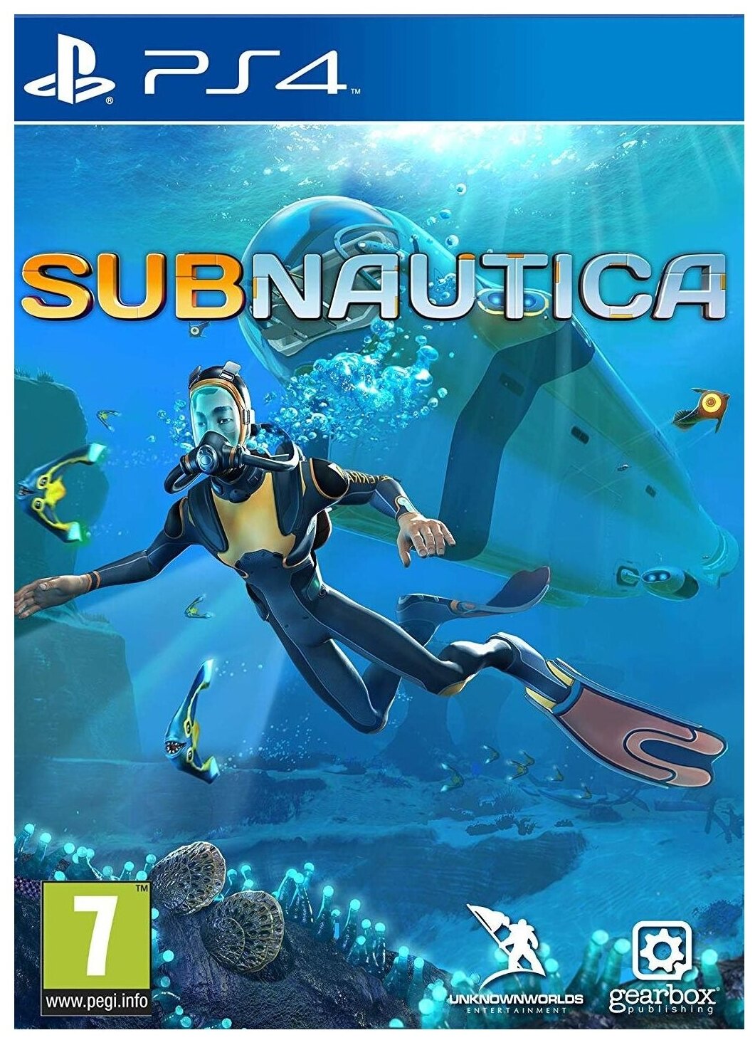 Subnautica (русские субтитры) (Игра на диске) (Для Playstation 4) (PS4)