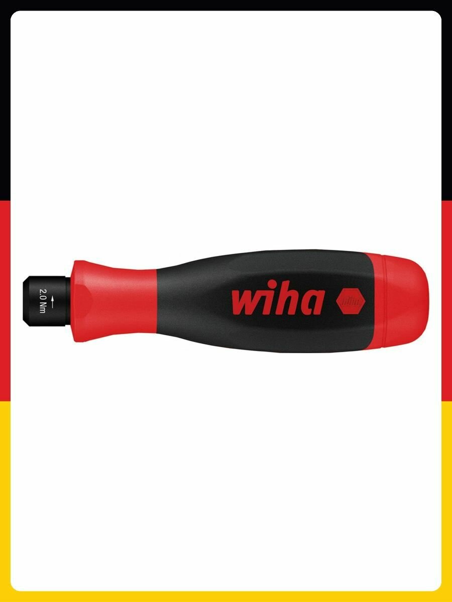 Динамометрическая отвертка Wiha easyTorque с предустановленным пределом крутящего момента 4,5 Нм, 4 мм