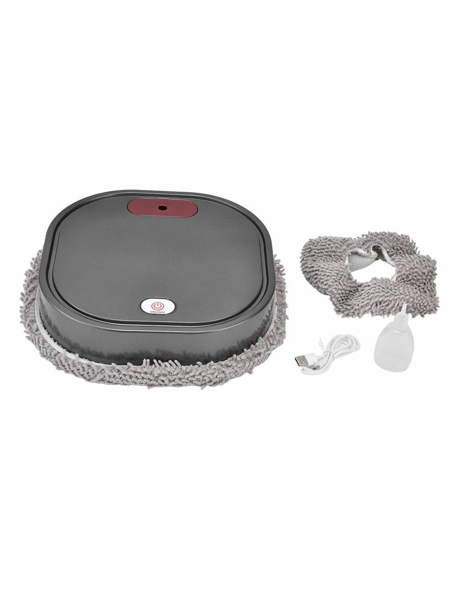 Робот-пылесос 2-в-1 с функцией мытья полов, интеллектуальной влажной сухой уборкой, распылителем двойного назначения, аккумулятором через USB