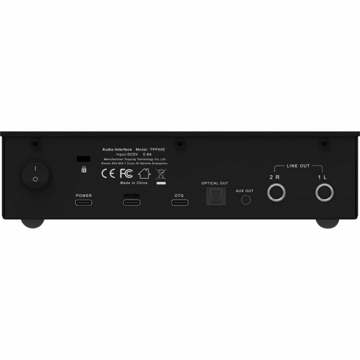 Аудиоинтерфейс Topping Professional E2x2 OTG Black — фото 1
