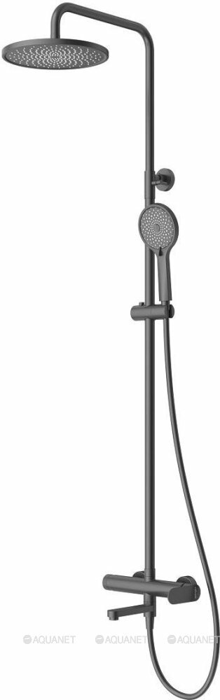 Душевая стойка Cezares Stylus STYLUS-CVD-NOP черный матовый