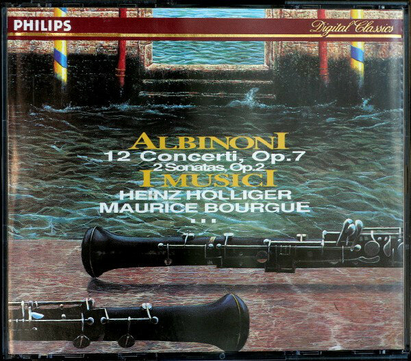 Диск Albinoni: Oboe Concerti Op.7, No. 1-12 / Oboe Sonatas, Op. 2, Nos. 5 & 6 (2 CD)