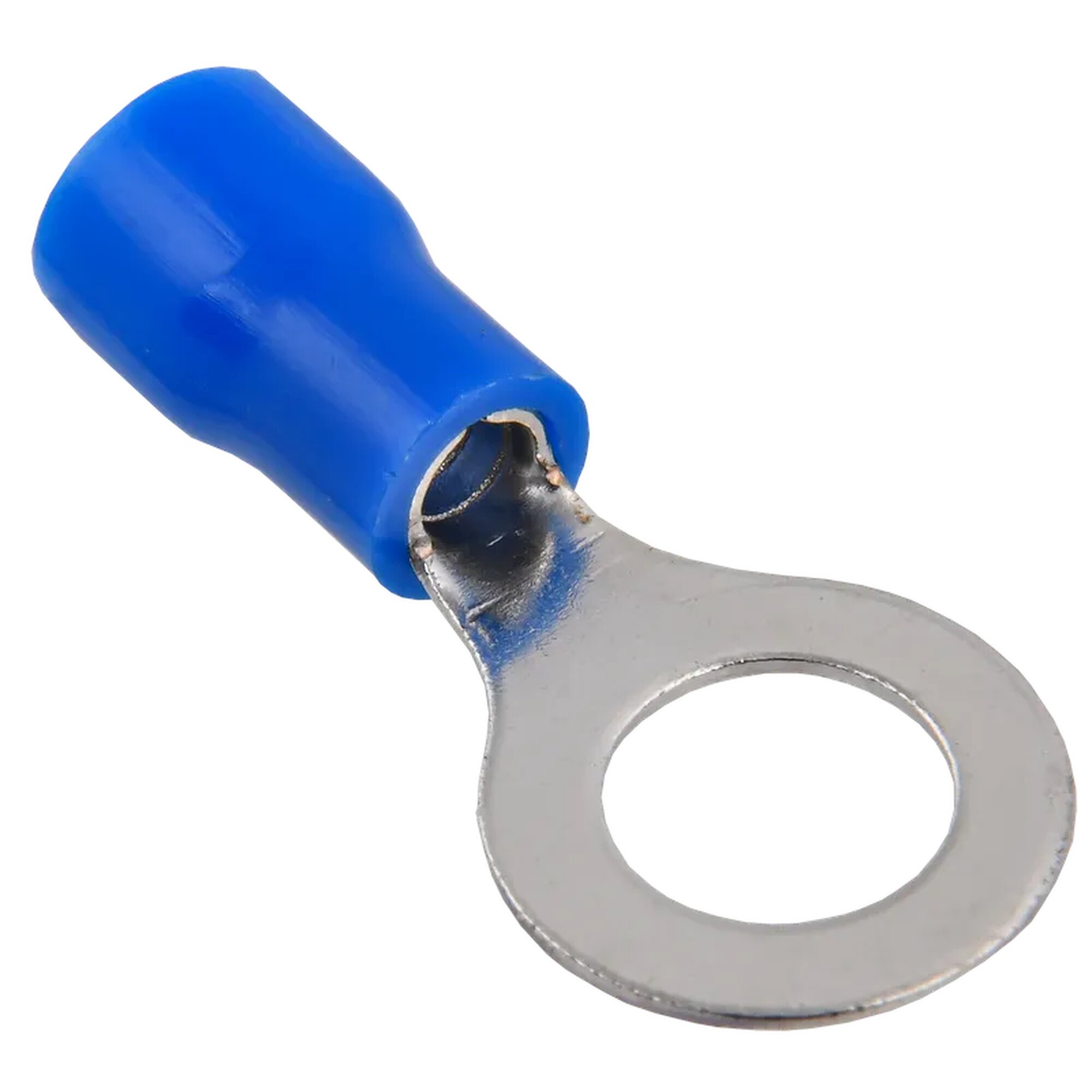 Наконечник GENERICA НКИ 2-6 кольцевой, латунь, ПВХ изоляция, синий, 1.5-2.5мм, 27А, 400В, 100шт