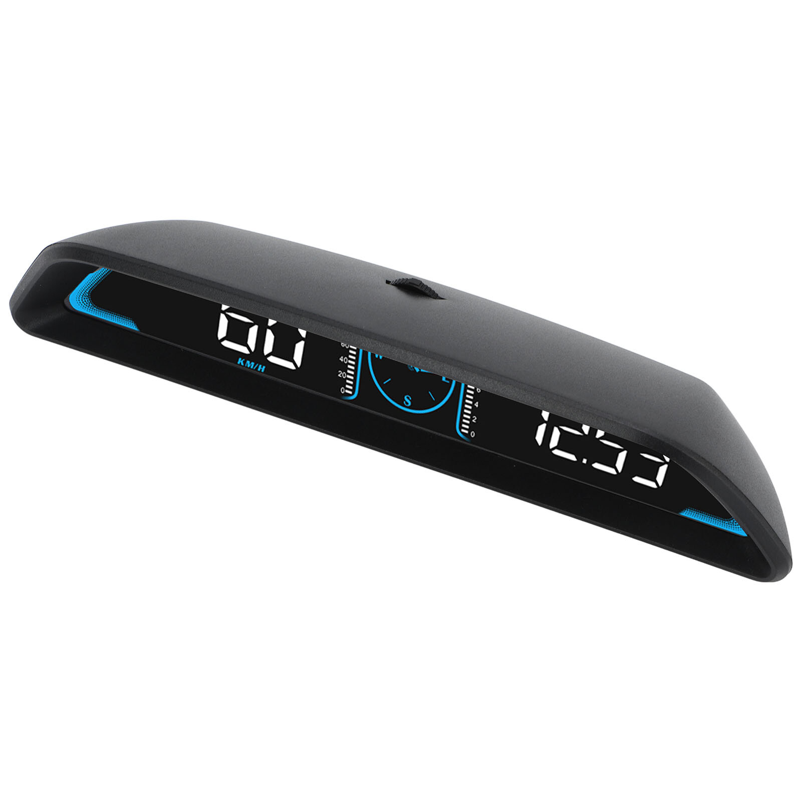 Универсальный автомобильный HUD дисплей цифровой GPS спидометр с сигнализацией скорости и автоматической регулировкой яркости