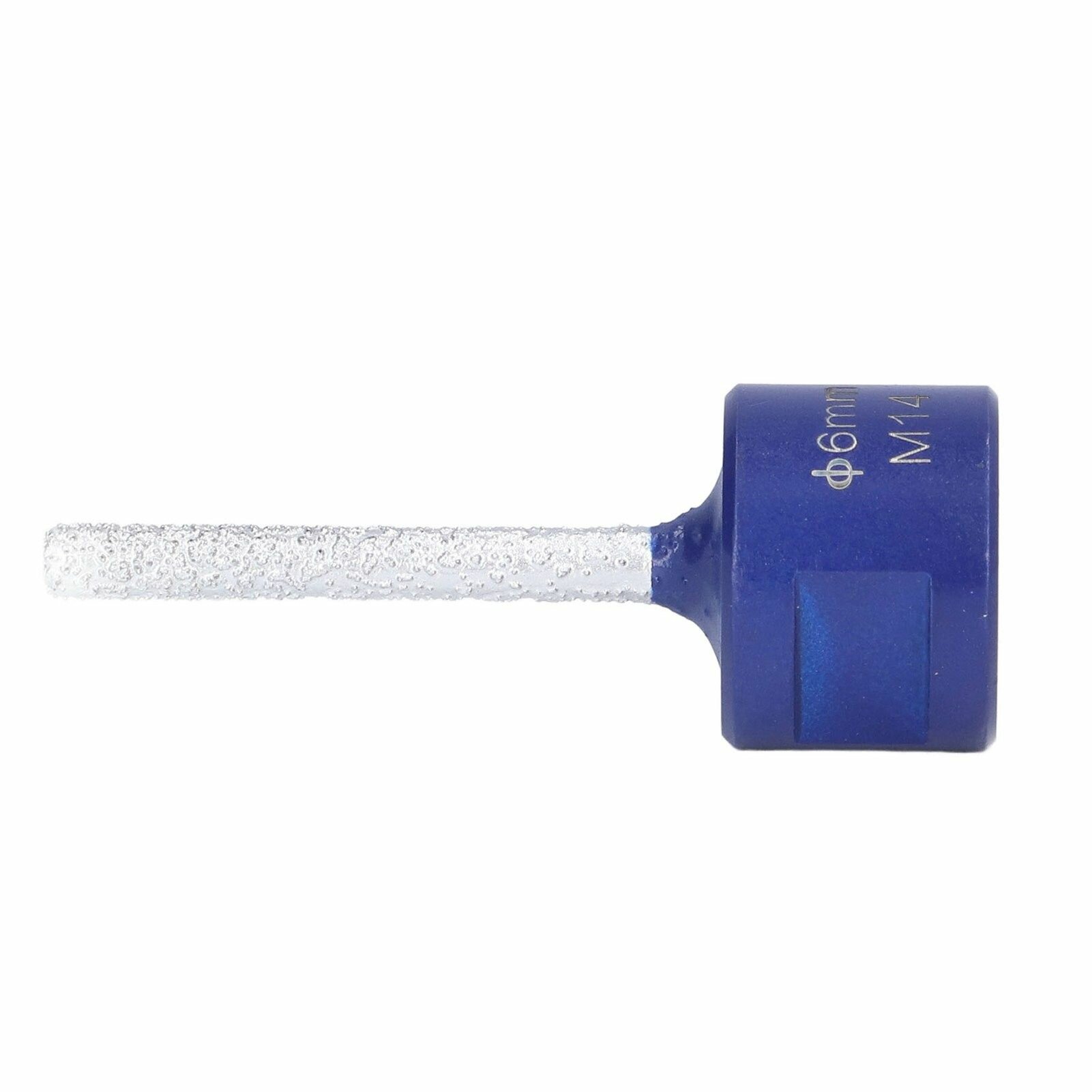 Алмазная насадка для вакуумной пайки, сварочная фреза, резьба M14 для фарфора, твердая керамика, 6 мм