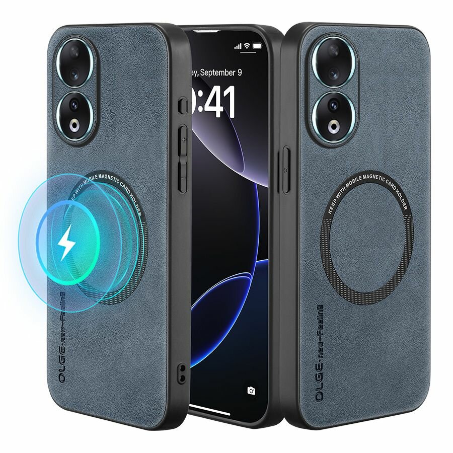 Чехол-Case MagSafe чехол для Honor 90(Хонор 90) Нескользящий и удобный