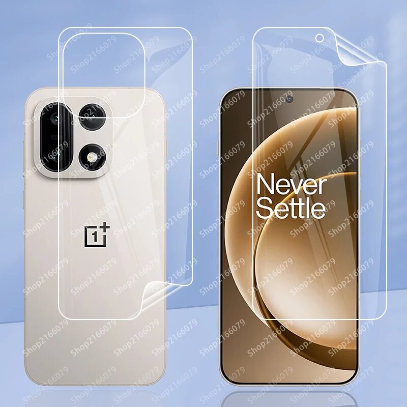 Для OnePlus 15 OnePlus 15 5G прозрачный ТПУ/матовый гидрогель с защитой от отпечатков пальцев, мягкая защитная пленка для экрана с полным покрытием