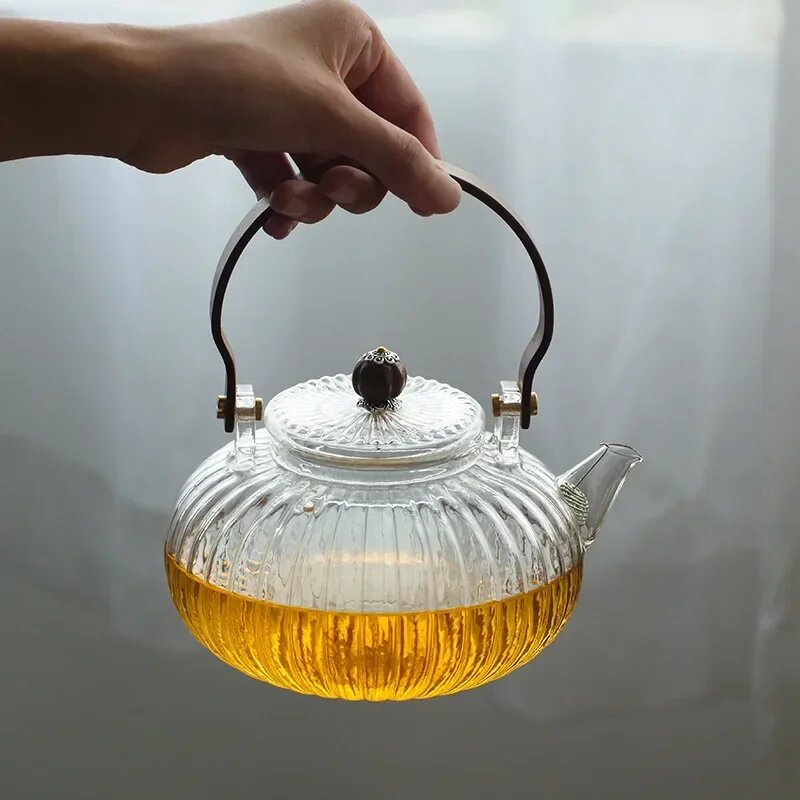 Стеклянный чайник 900 мл 500ML Teapot