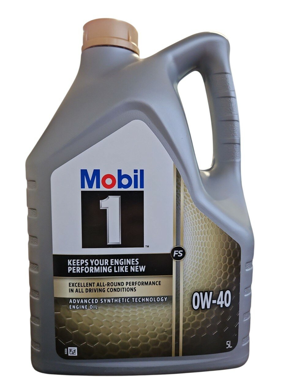 Синтетическое моторное масло MOBIL 1 FS 0W-40, 5 литров франция