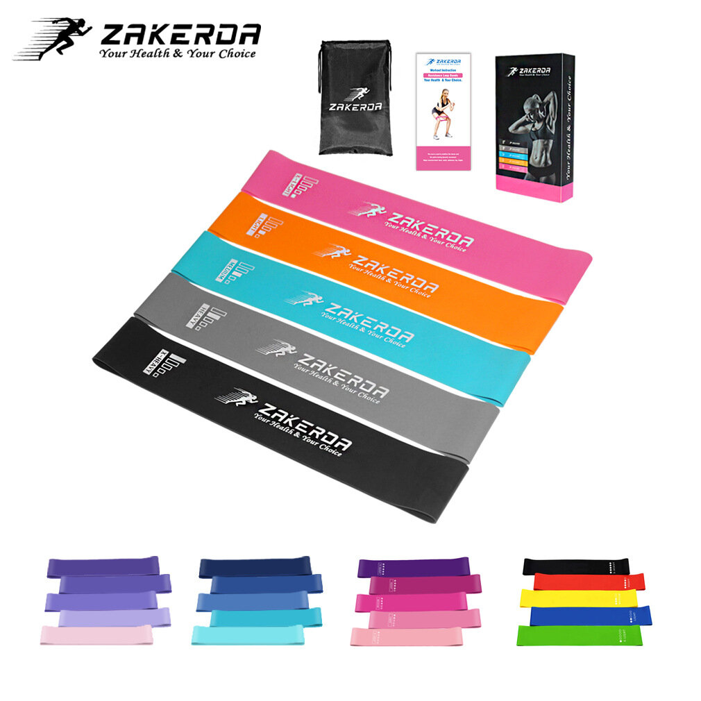 Эластичная лента для фитнеса, эспандер для йоги, эспандер для приседаний и подтягивания ягодиц, латексная эластичная