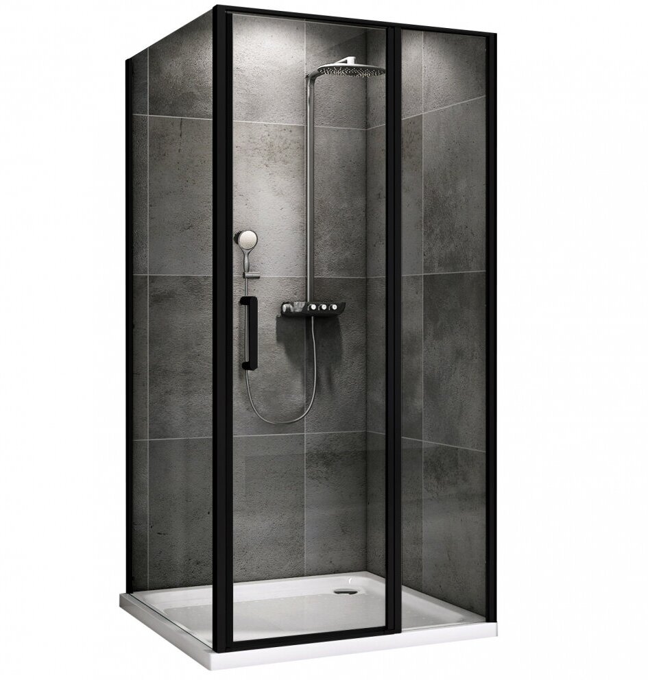 Душевой уголок Abber (Аббер) Sonnenstrand 1100х700 мм (габариты площадки) AG04110BS-S70B