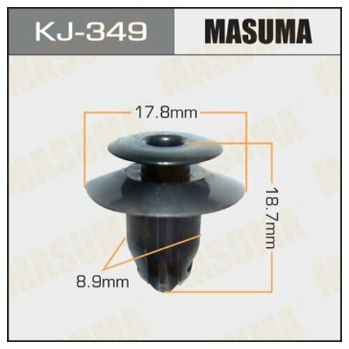 Зажим, молдинг / защитная накладка Masuma KJ349 для Toyota Avensis